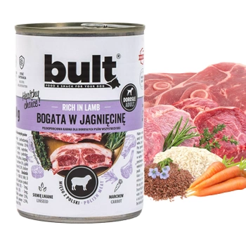 BULT Karma mokra dla psa Jagnięcina 800g | Internetowy sklep ...